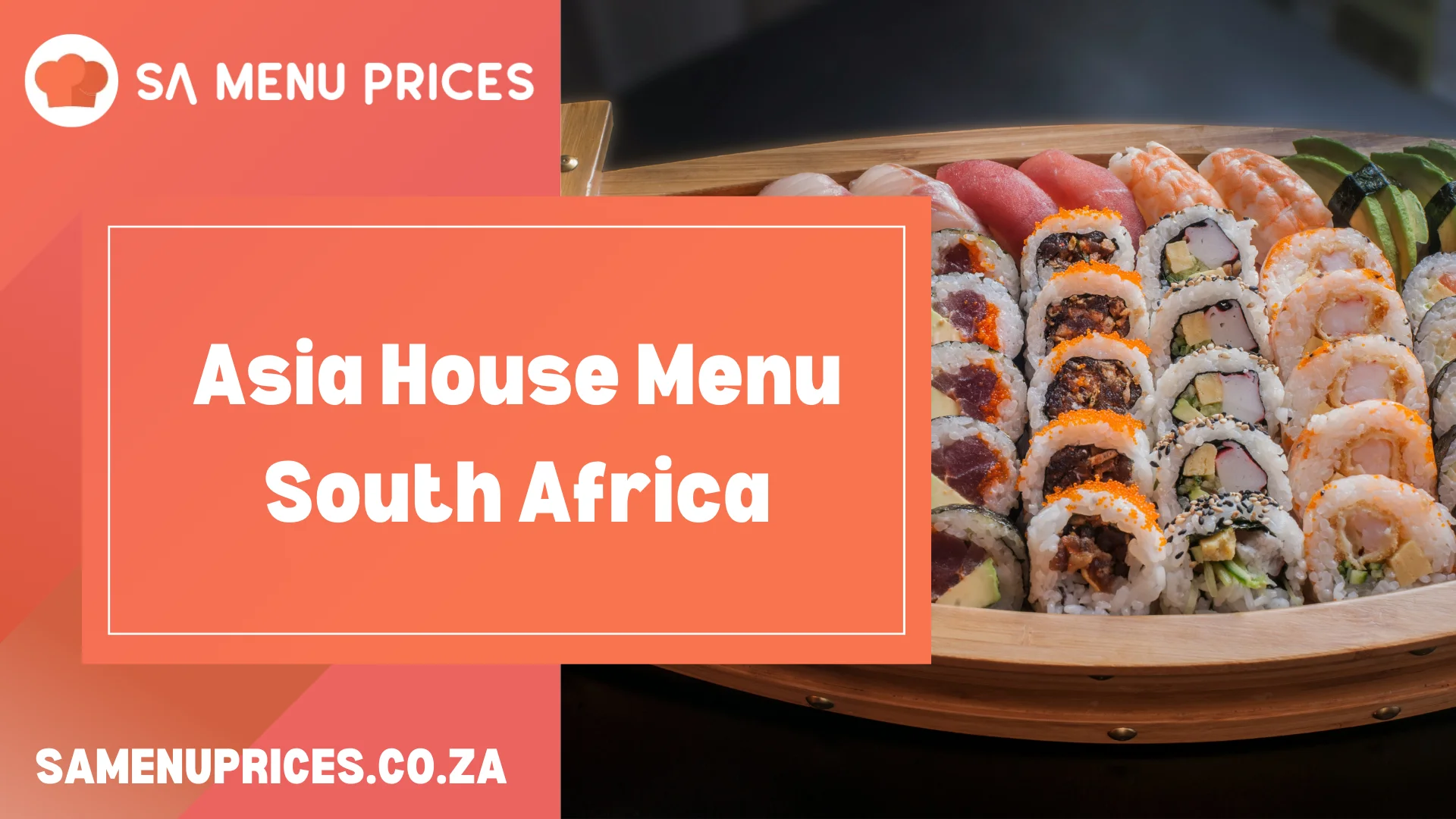 Asia House Menu South Africa - South Africa Menu Prices
