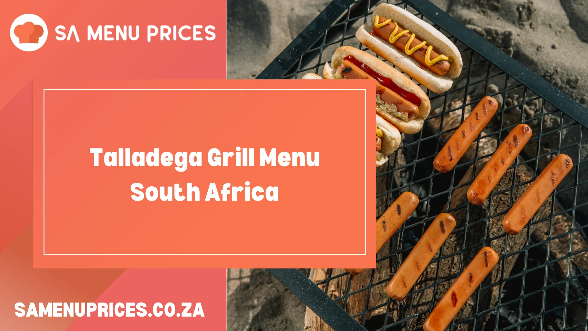 Talladega Grill Menu South Africa - South Africa Menu Prices