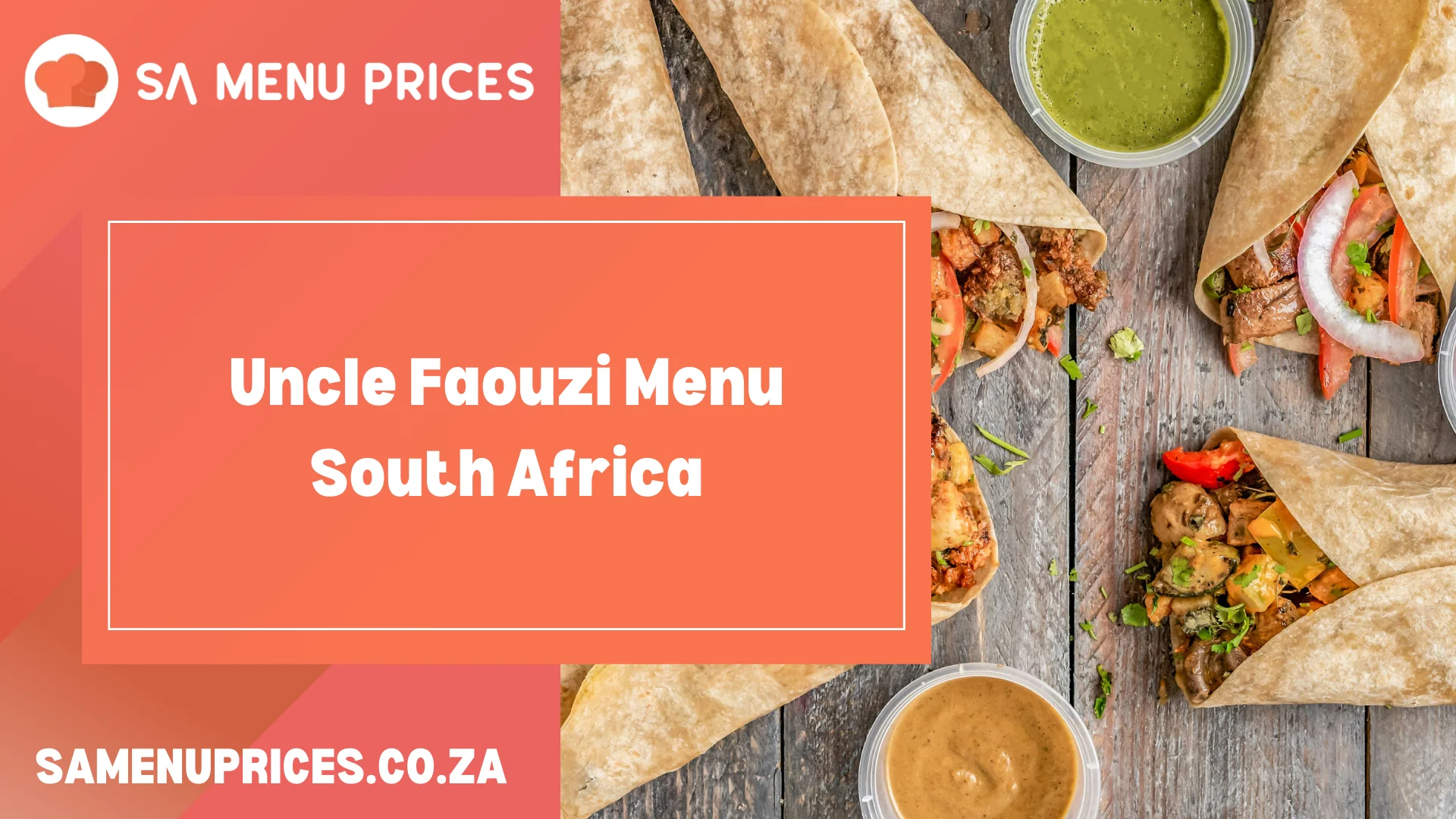 Uncle Faouzi Menu South Africa - South Africa Menu Prices