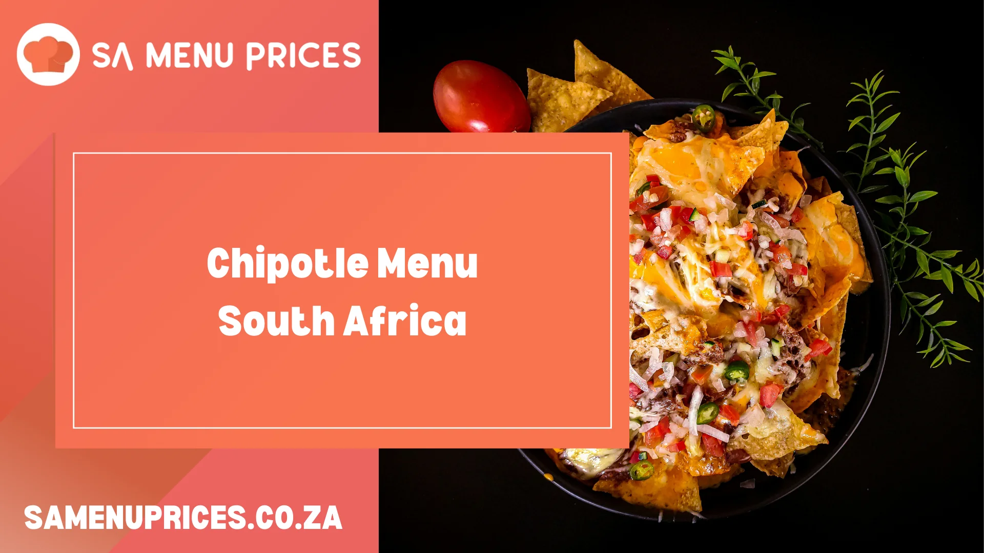 Chipotle Menu South Africa - South Africa Menu Prices