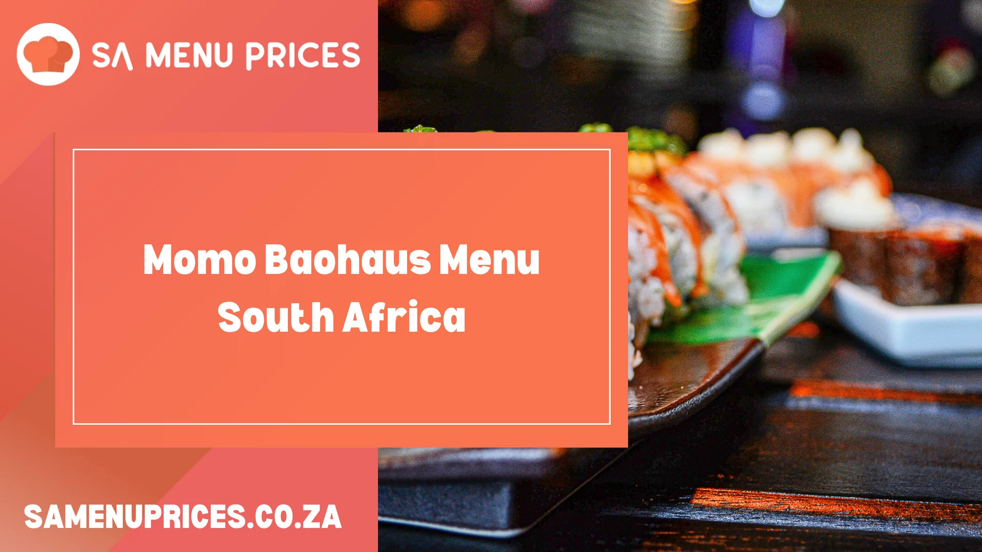 Momo Baohaus Menu South Africa - South Africa Menu Prices