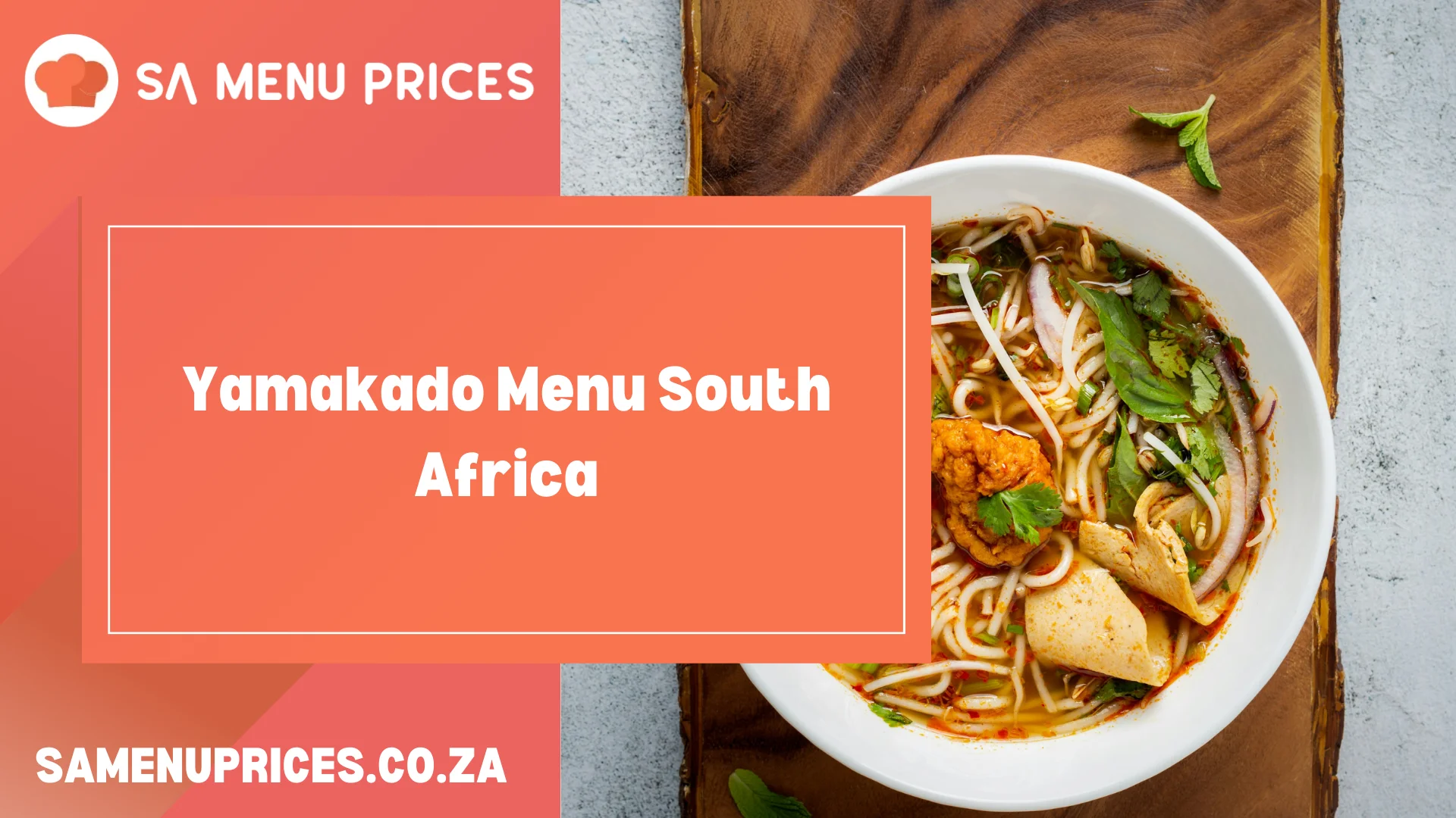 Yamakado Menu South Africa - South Africa Menu Prices