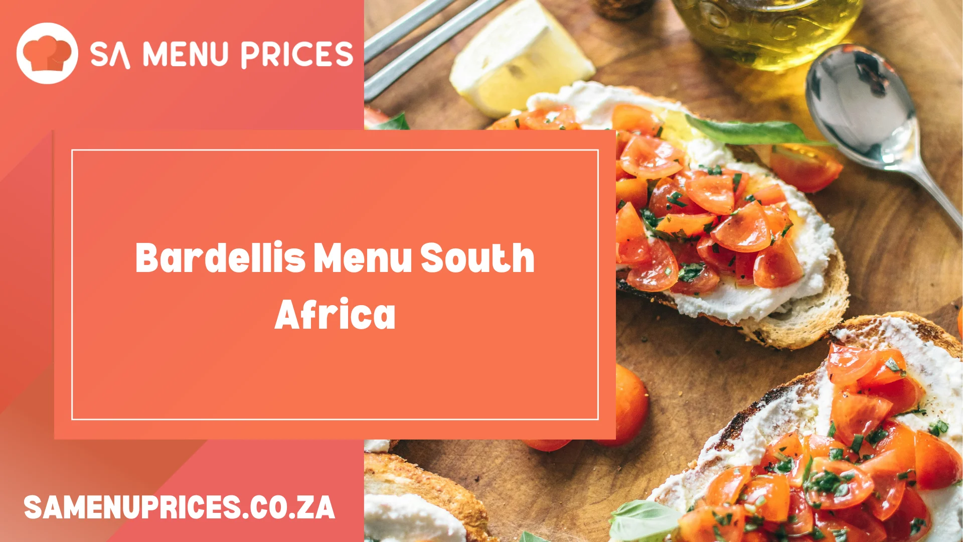 Bardellis Menu South Africa - South Africa Menu Prices