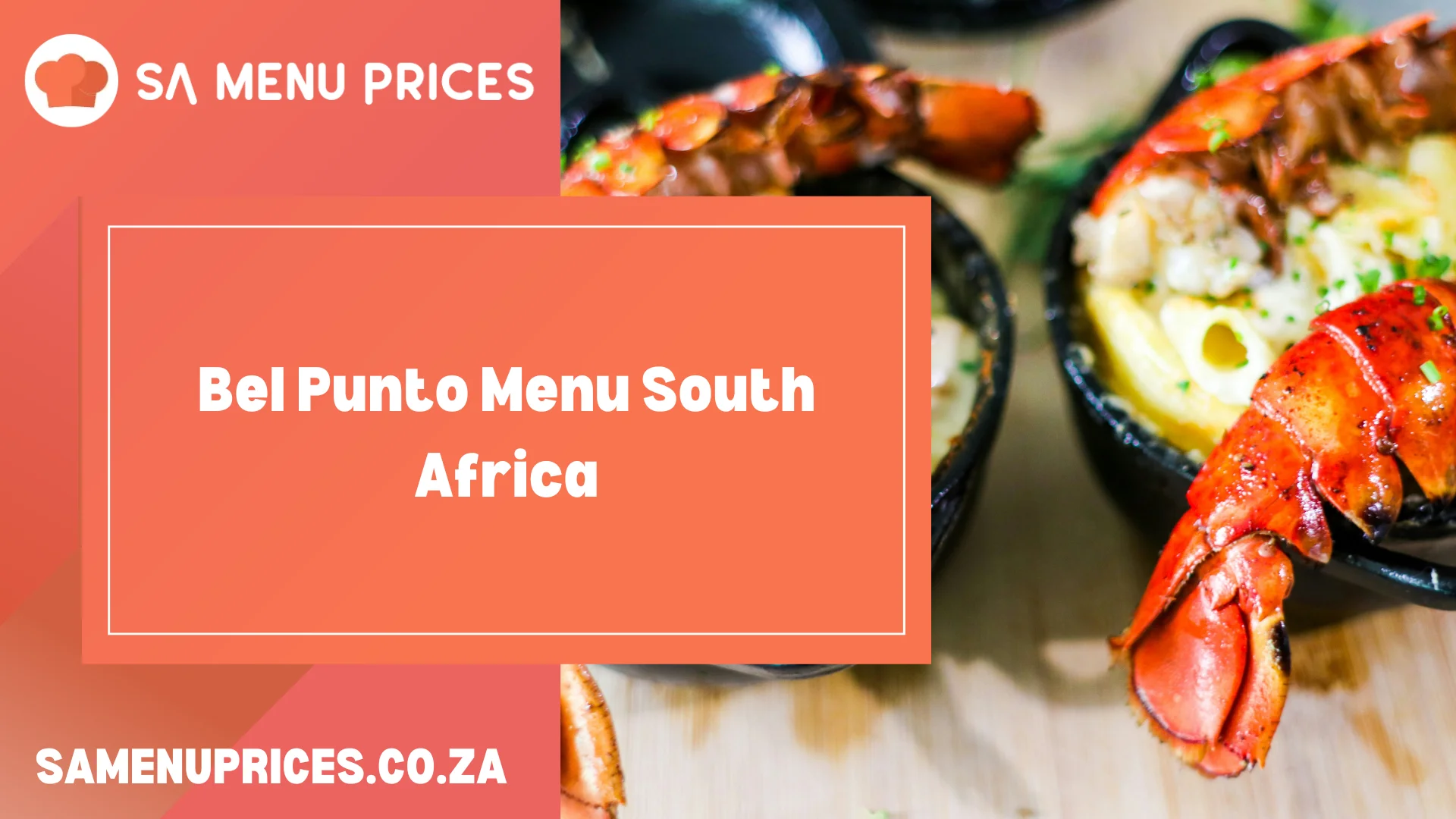 Bel Punto Menu South Africa - South Africa Menu Prices